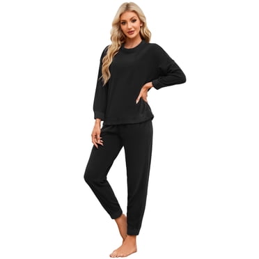 Fantaslook Womens Pajamas Sets Long Sleeve Top And Pant With Pockets ...
