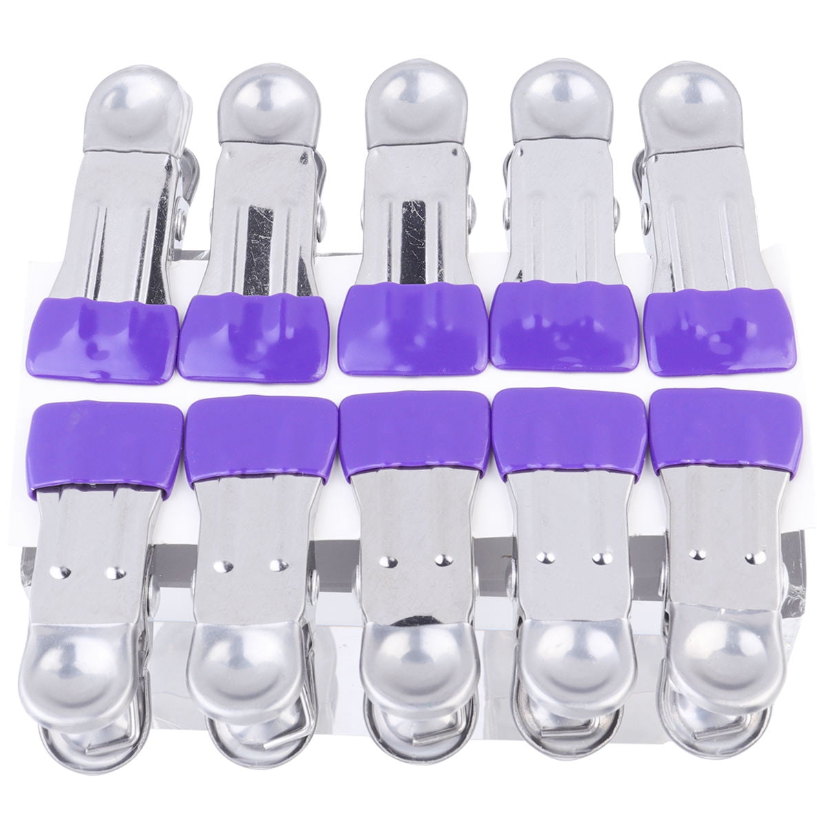 HEATSHAKING 1 Set 20Pcs Clothes Peg Non Trace Strong And Sturdy Purple ...
