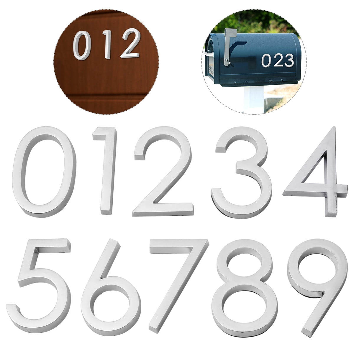 HEATSHAKING 1 Set ABS Doorplate Card for Bathroom Signs Self-Adhesive ...