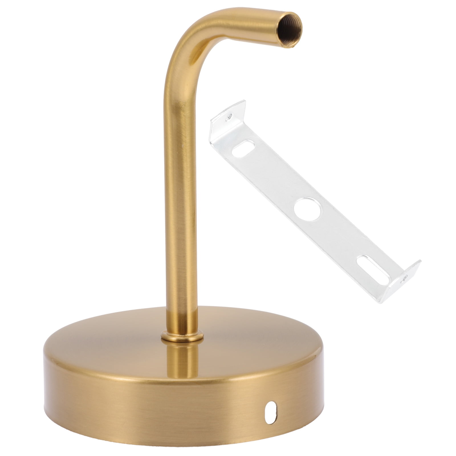 HEATSHAKING 1 Set Golden Wrought Iron Wall Light Pole for Lampshade ...