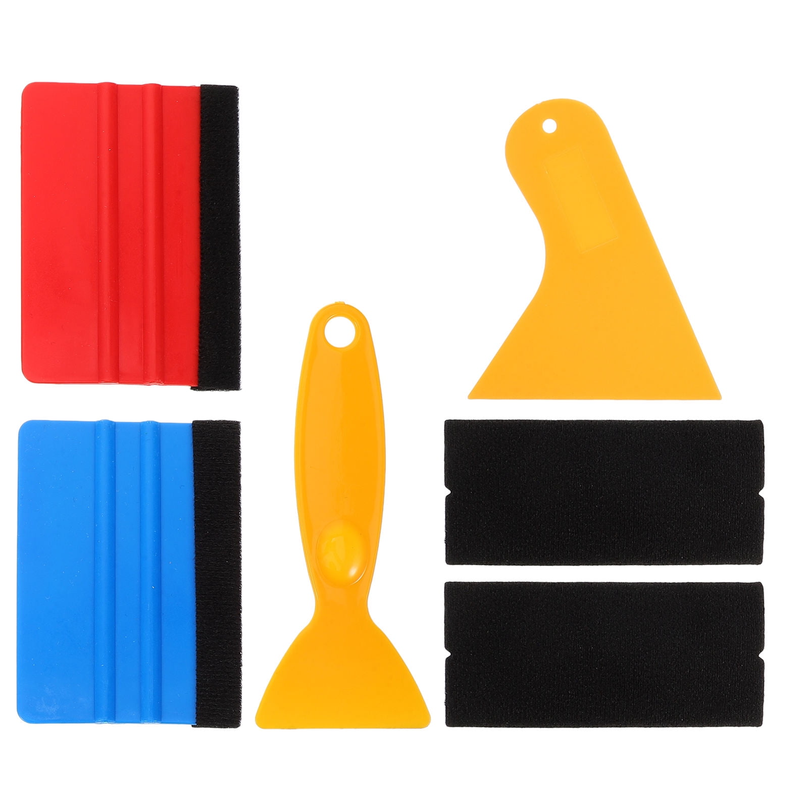 HEATSHAKING 1 Set Vinyl Wrap Tool Plastic Squeegee for DIY Enthusiasts ...