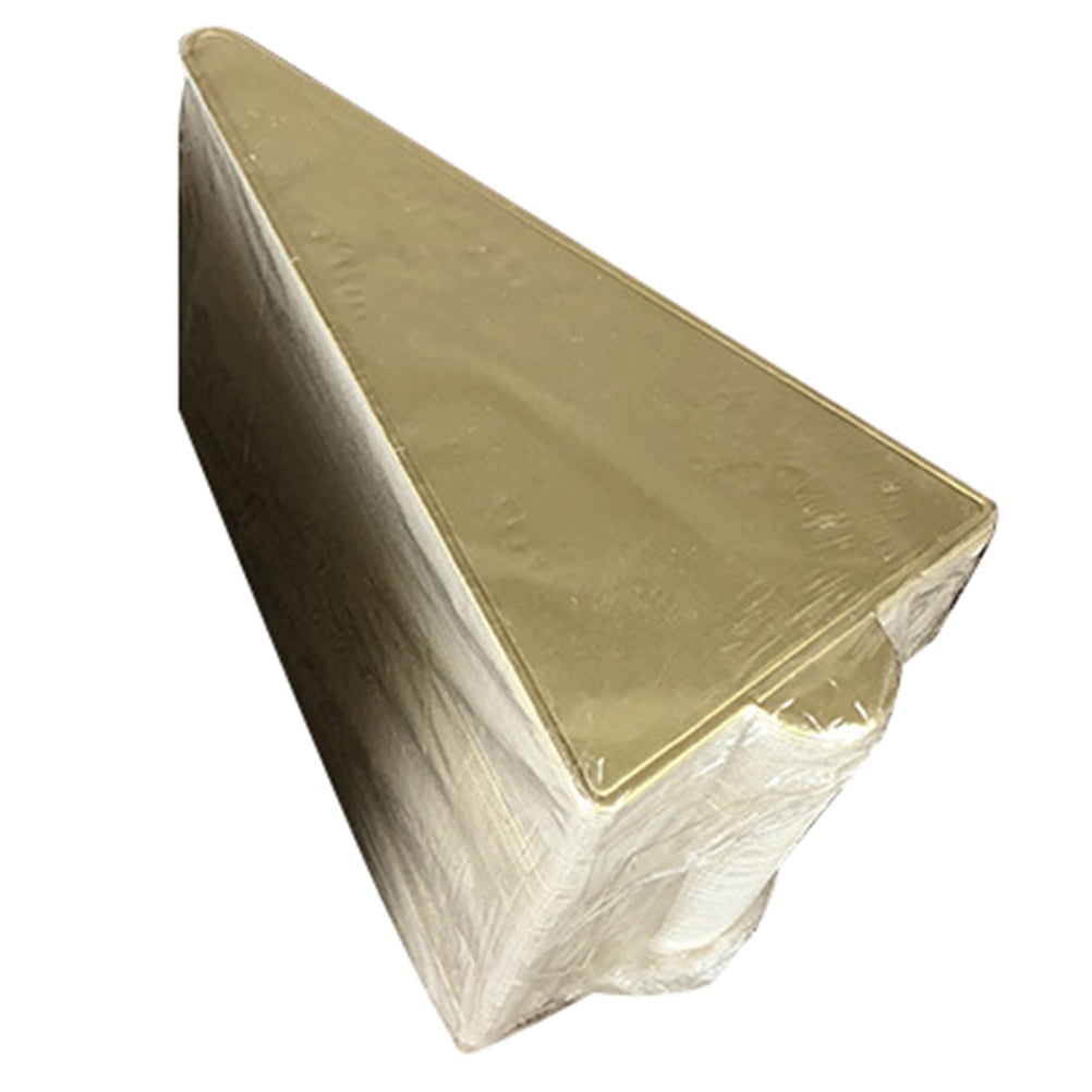 HEATSHAKING 100Pack Triangle Golden Paper Cake Pads for Mousse Cakes ...