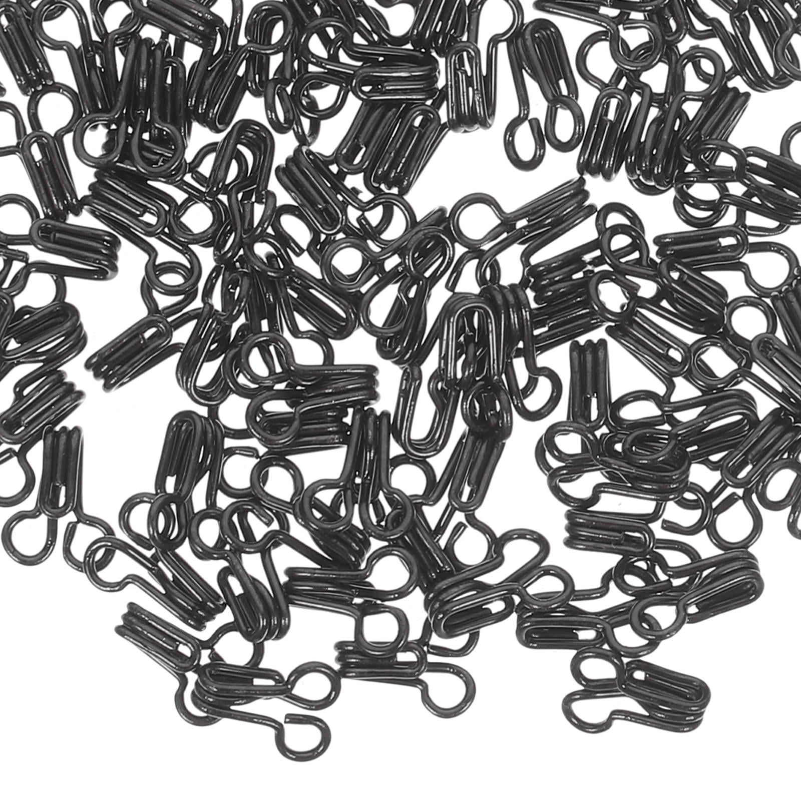 HEATSHAKING 100Pcs Blouse Hooks for Sewing Projects with Round Edges ...