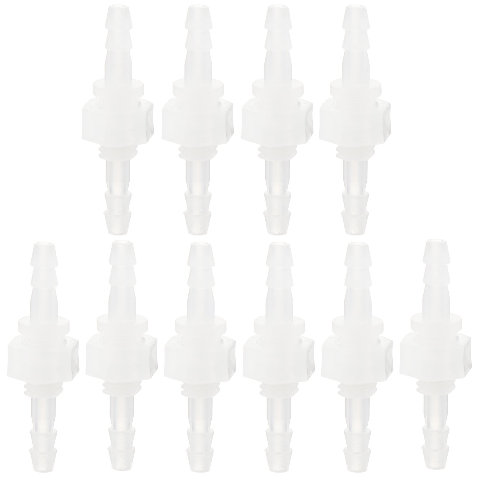HEATSHAKING 10Pack Plastic Tube Adapter Fitting for Installation in ...