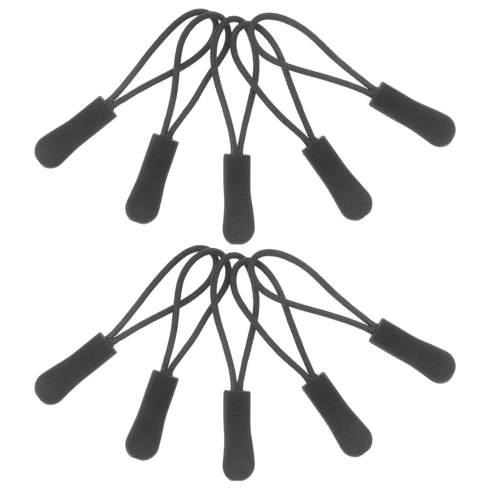HEATSHAKING 10Pcs Zipper Pull Replacements Plastic Zipper Pull ...