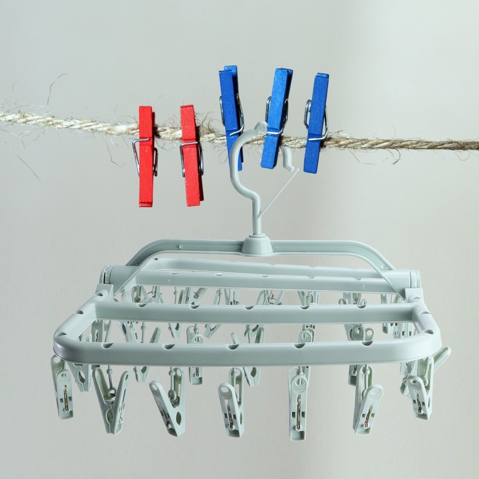 HEATSHAKING 1Pack Drying Rack for Portable Drying Hanger Space Saving ...