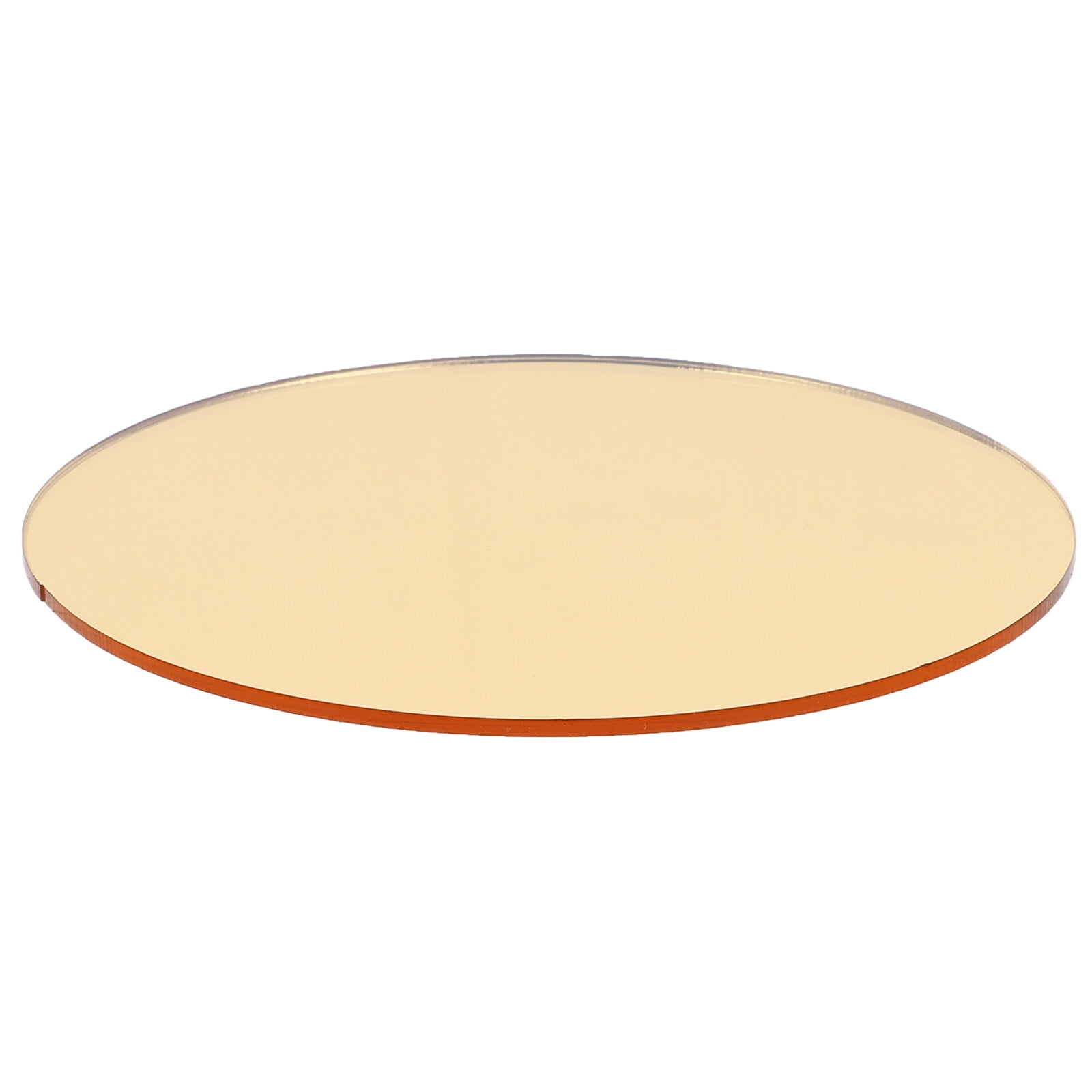 HEATSHAKING 1Pack Golden Acrylic Tray for Product Photography 3.9X3.9X0 ...