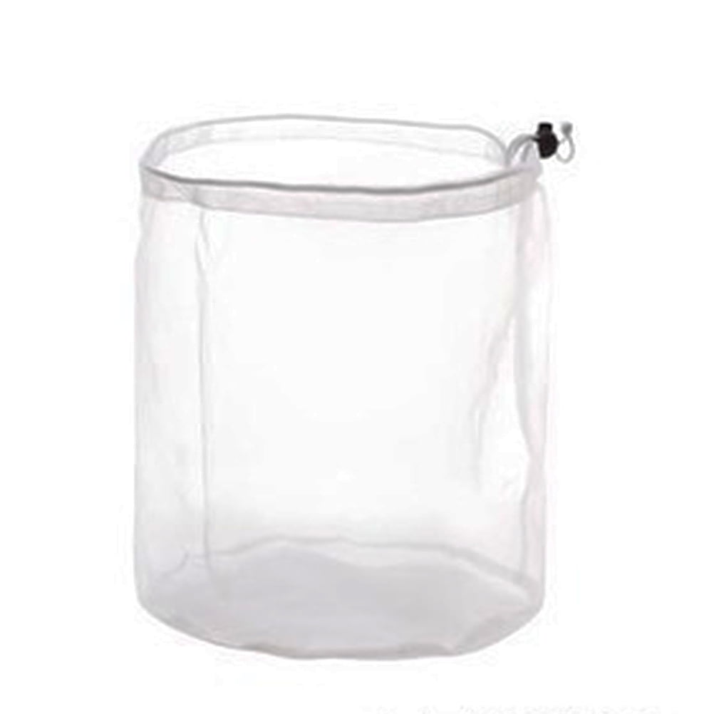 HEATSHAKING 1Pack Mesh Washing Bag Transparent Nylon Sturdy Structure ...
