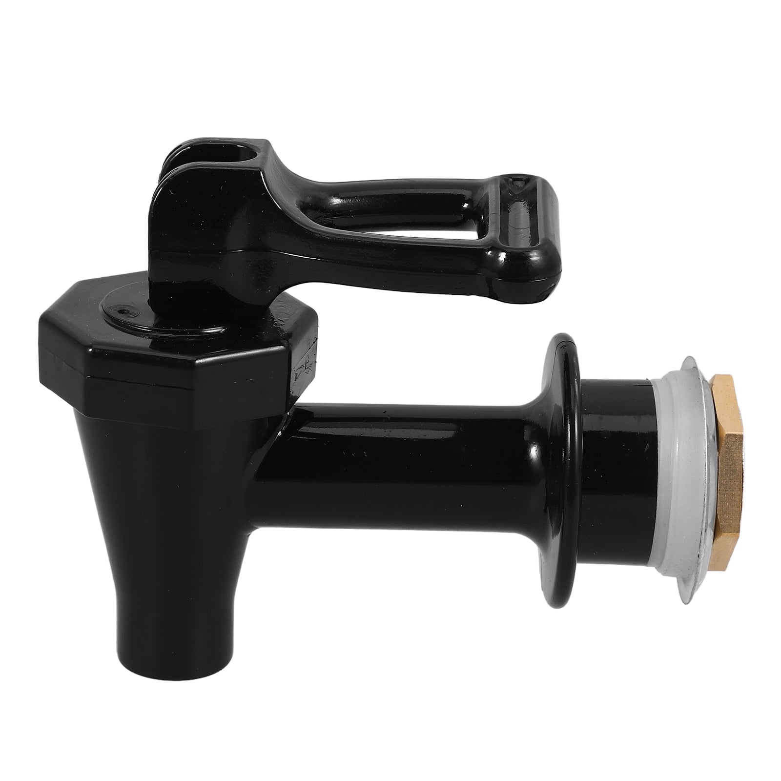 HEATSHAKING Plastic Water Dispenser Spigot Black 1Pcs 5.1X4.3X2.0In ...
