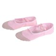 HEATSHAKING 1Pair Pink Satin Ballet Slippers with Dual Sole Design for ...