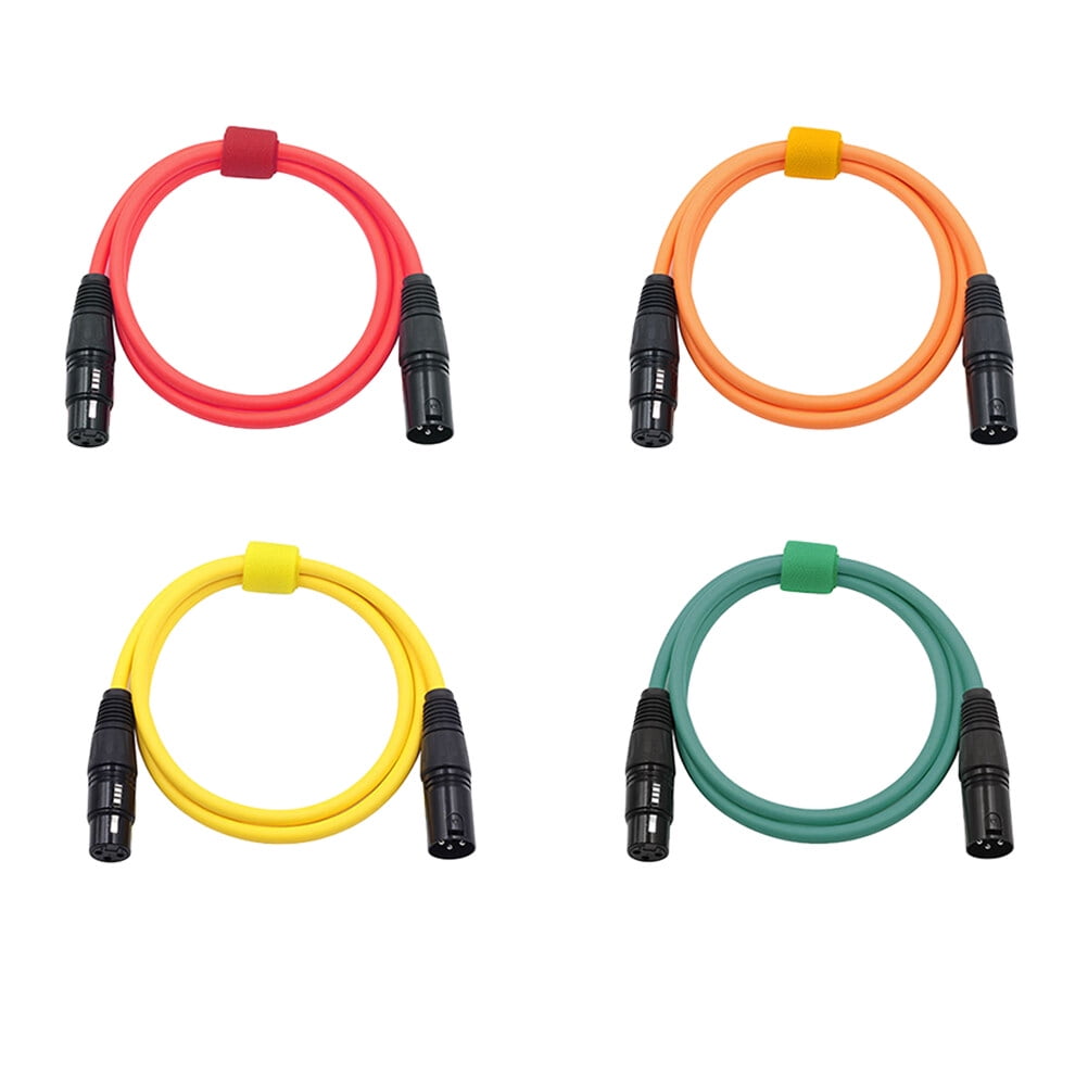 HEATSHAKING 1Pcs Dmx512 Microphone Cable Red 200Cm 6Mm Copper Pvc ...