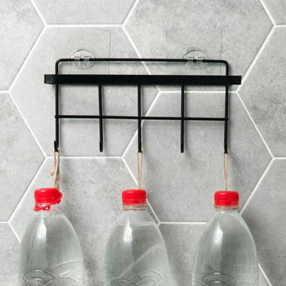 HEATSHAKING 1Set Black Iron Towel Hanger Rack for Kitchen and Bathroom ...
