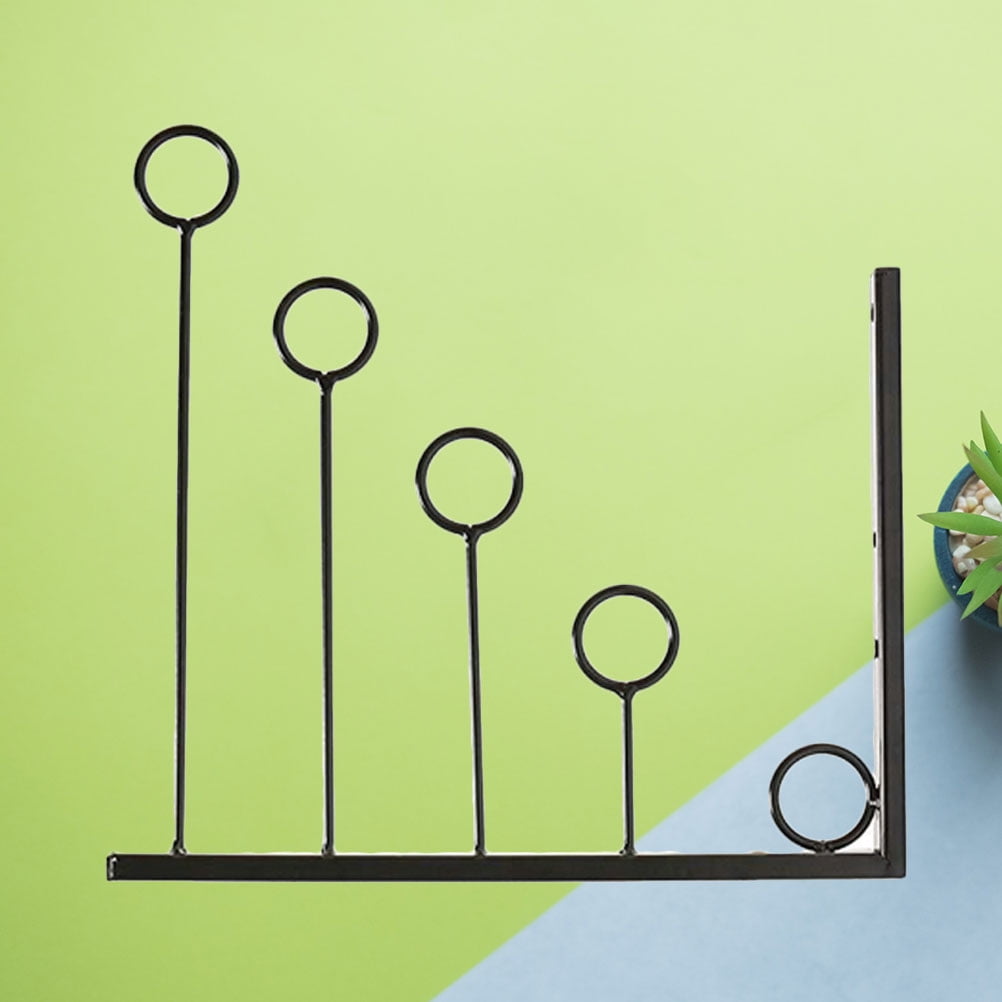 HEATSHAKING 1Set Contemporary Wall Clothes Rack Rectangular Shape for ...