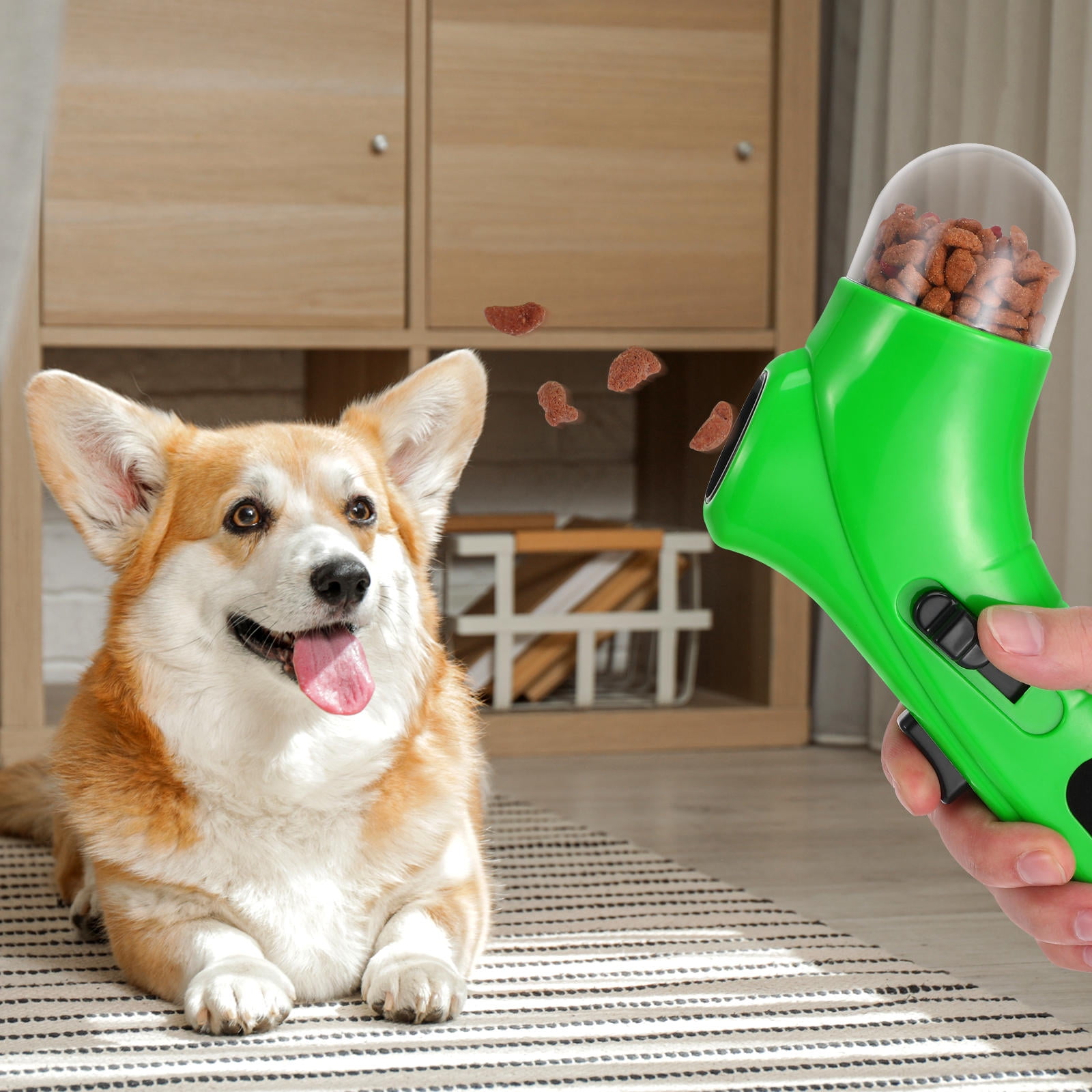 HEATSHAKING 1Set Dog Snack Launcher Snack Catapult for Interactive Fun ...