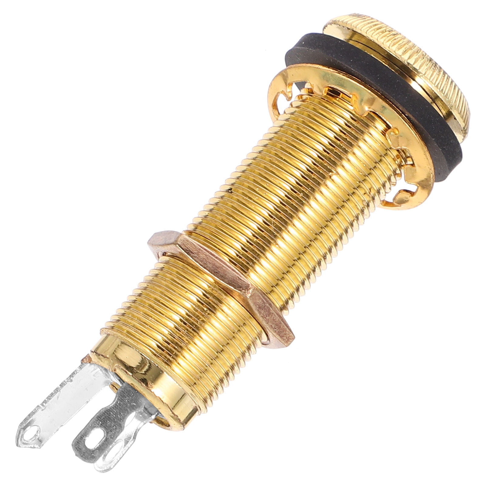 HEATSHAKING 1Set Flush Mount Jack Socket Electric for Electric Guitar 1 ...