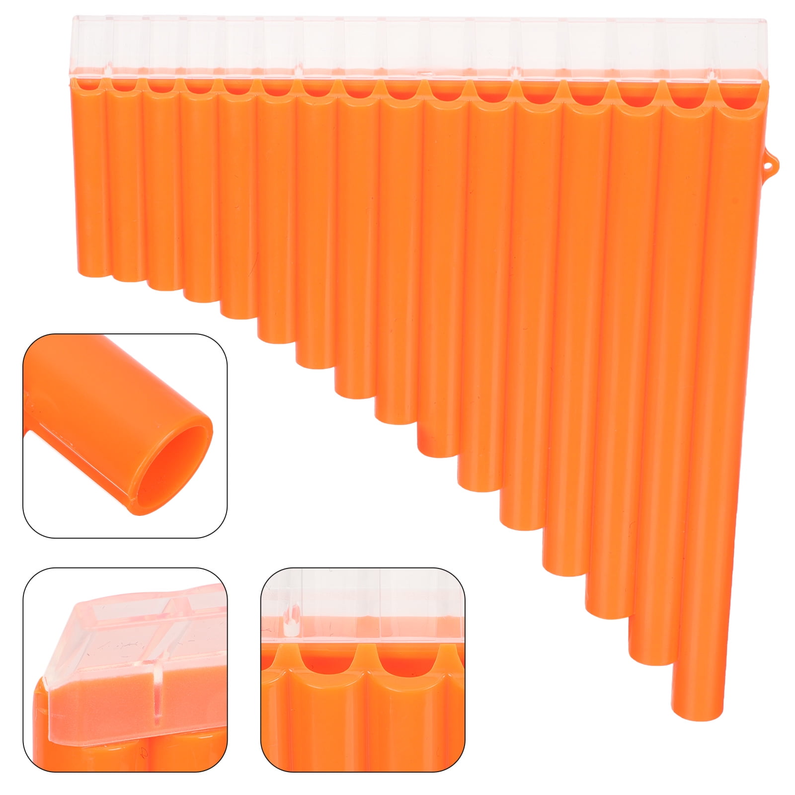 HEATSHAKING 1Set Panpipe Professional Design C Key Panpipe ABS Resin ...