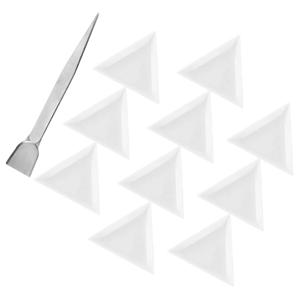 HEATSHAKING 1Set Tweezers Bead Sorting Tray Assorted Color For ...