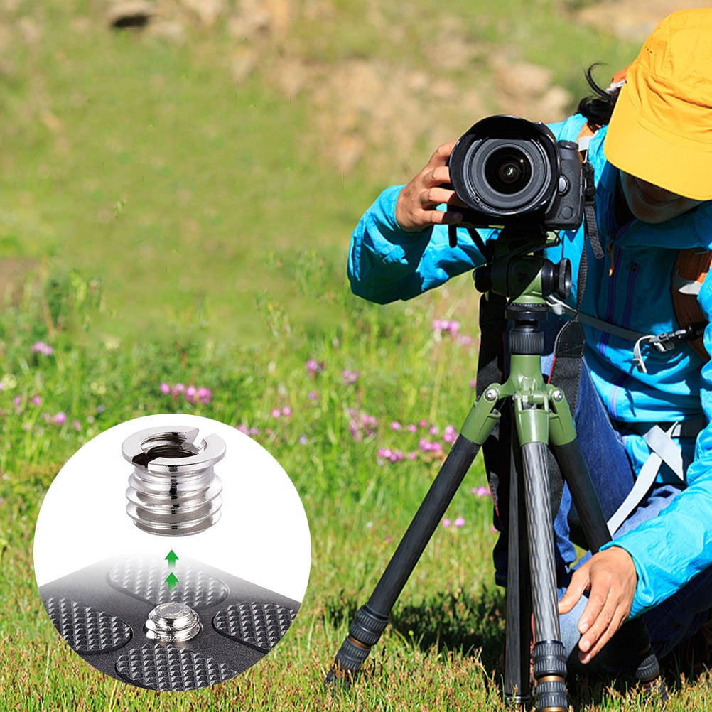 HEATSHAKING 20Pack Metal Mic Adapter for Tripod Accessories in Silver ...
