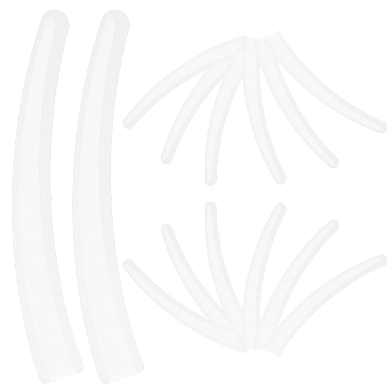 HEATSHAKING 20Pcs Claw Machine Accessories White Cylindrical Plastic ...