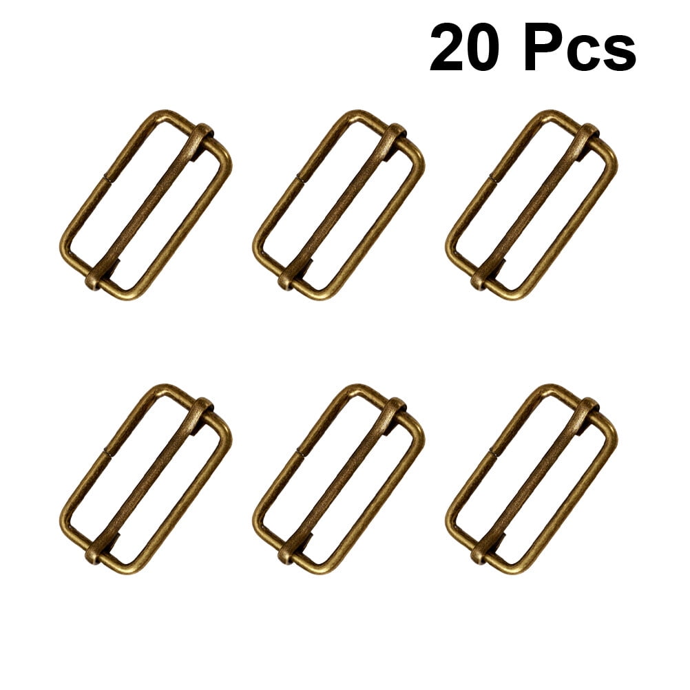 HEATSHAKING 20Pcs Roller Buckles for Backpack and Suitcase Making ...