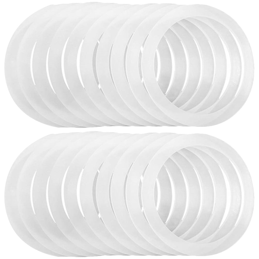 HEATSHAKING 20Set Mason Jar Rings Wide Mouth Leak Prevention Compliant ...