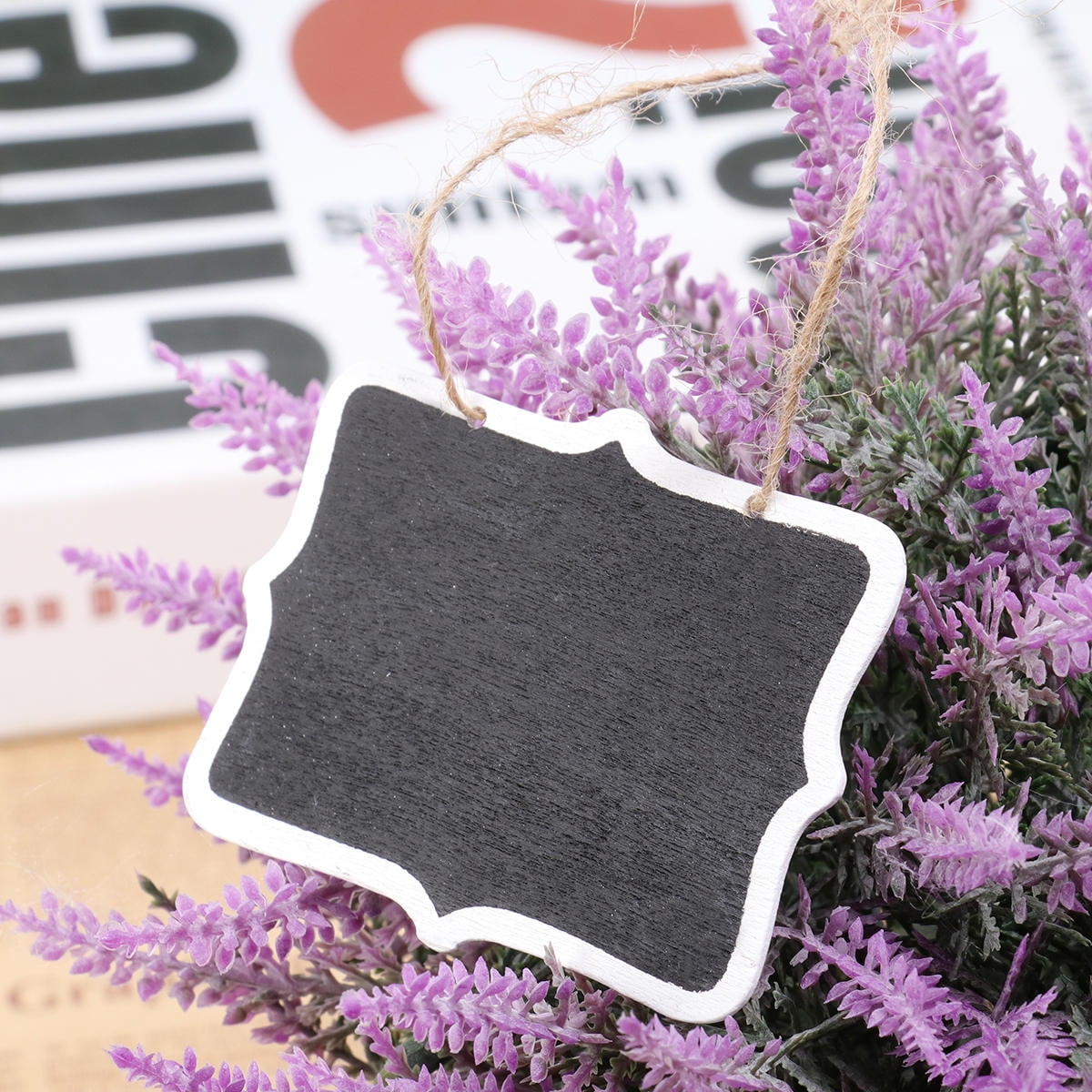 HEATSHAKING 20Set Wood Mini Chalkboards for Cafe Decor and Restaurant ...