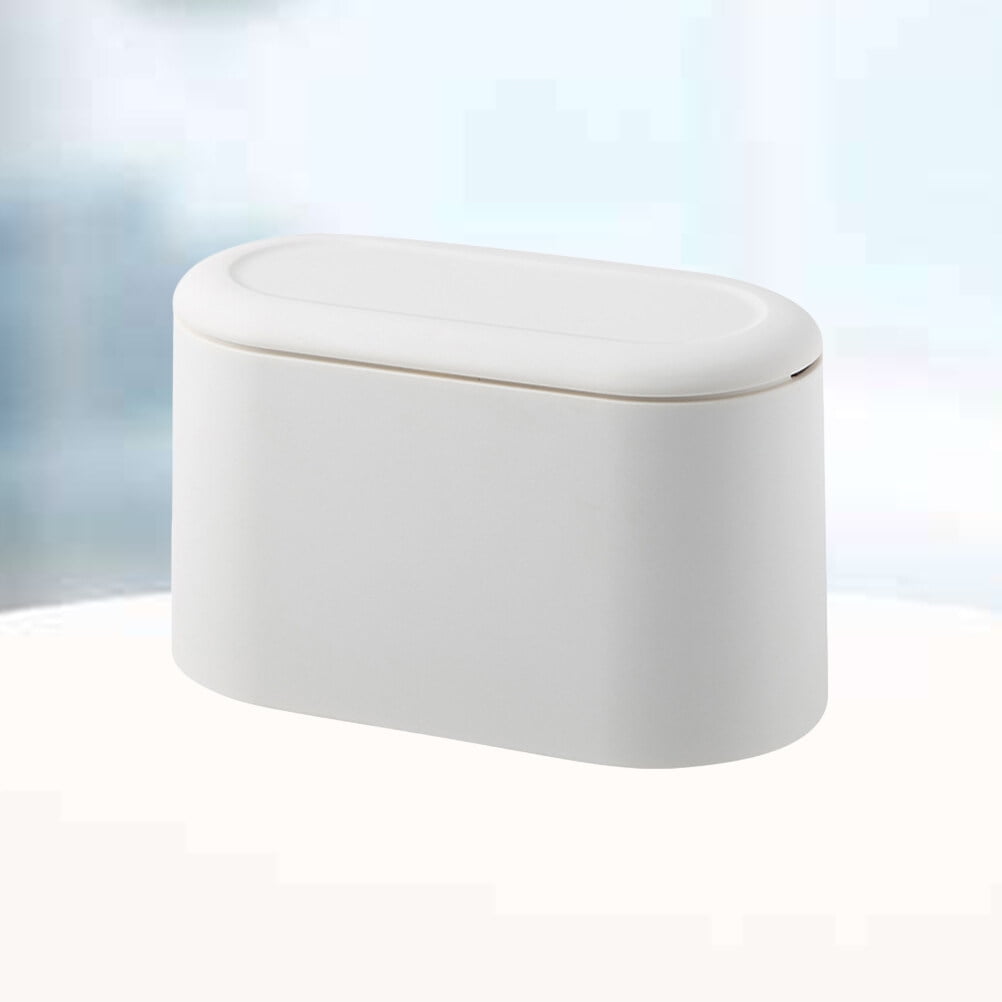 HEATSHAKING 29Set Mini Desktop Trash Can Rectangular Shape Press Type ...