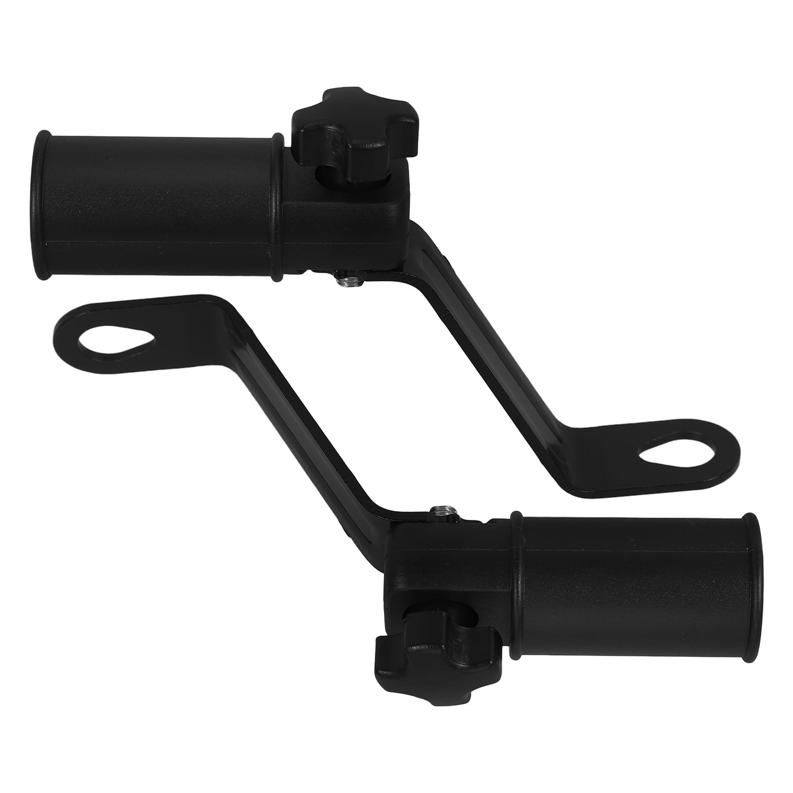 HEATSHAKING 2Pack Black Metal Rear View Mirror Extension Bracket for ...