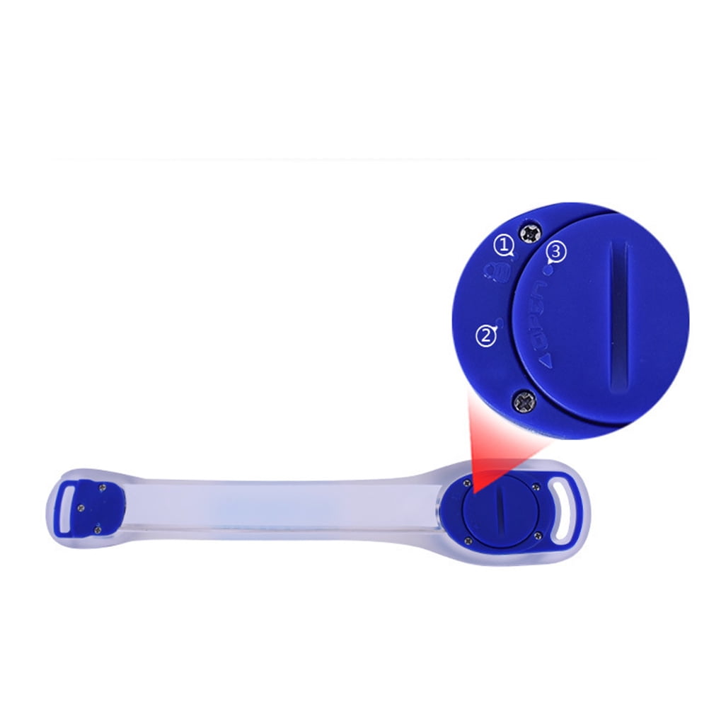 HEATSHAKING 2Pack Glowing Armbands For Running In Blue For Men And ...