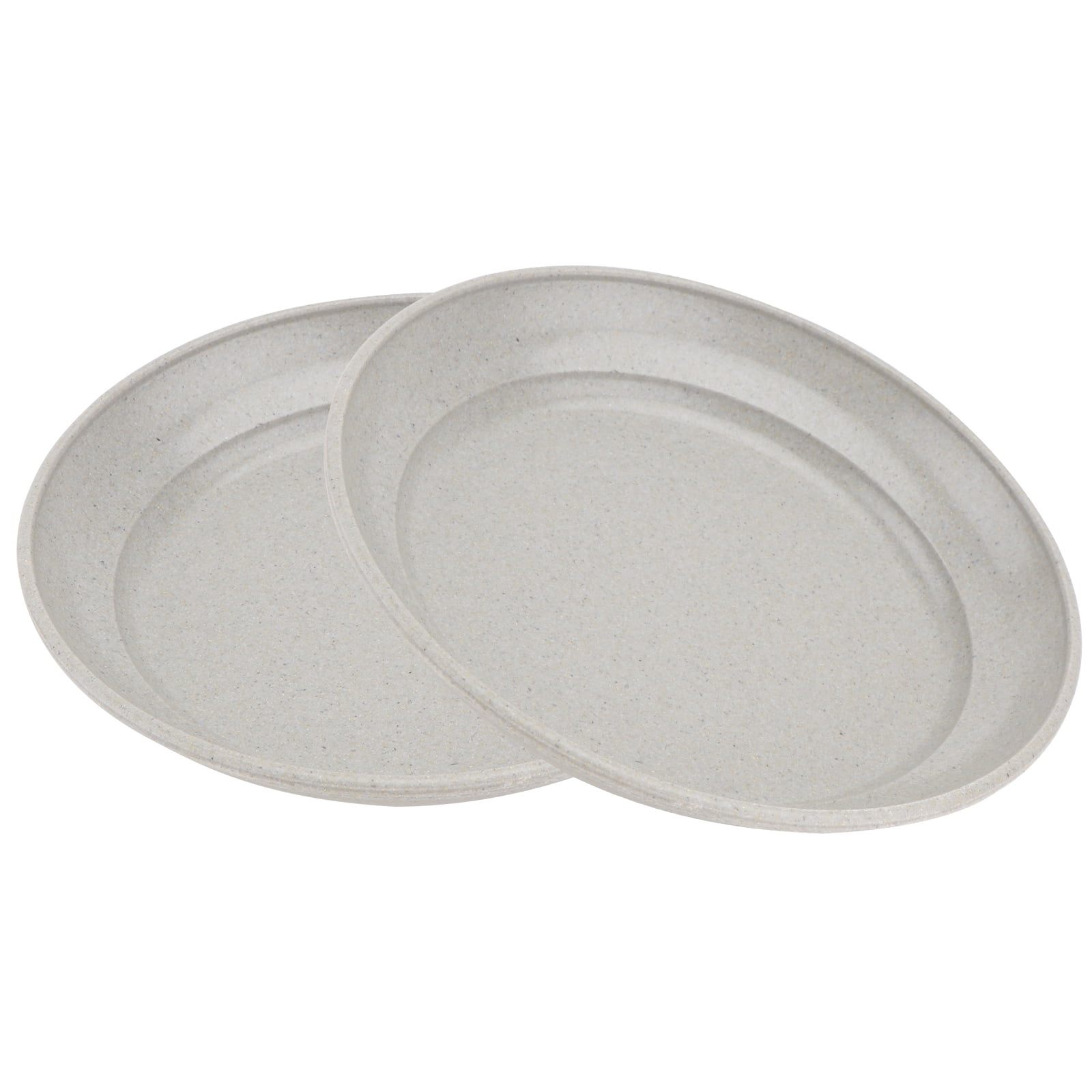 HEATSHAKING 2Pack Grey Plastic Flowerpot Base for Plant Lovers 5.7x5 ...