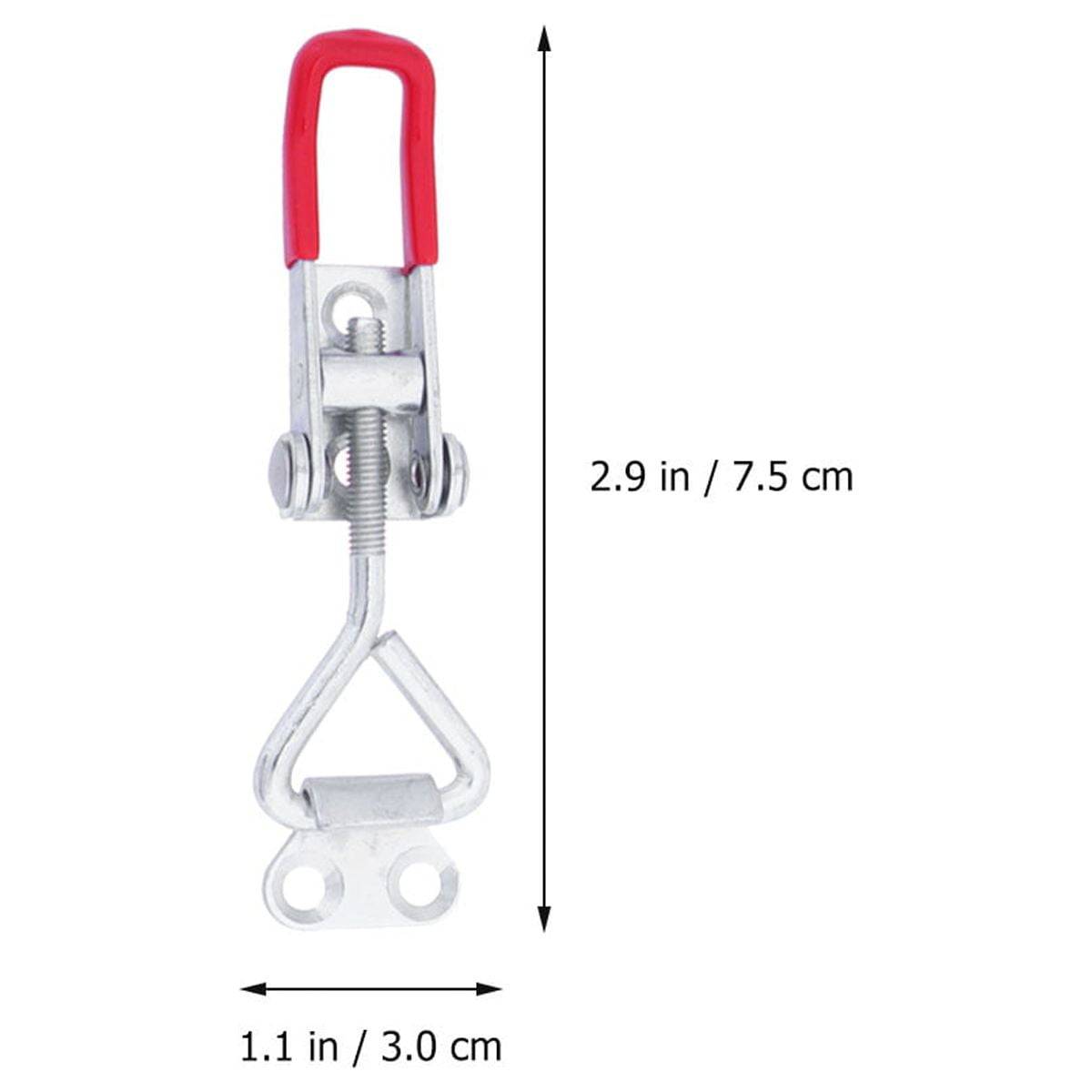 HEATSHAKING 2Pcs Adjustable Toggle Clamp Stainless Steel Hand Tool for ...