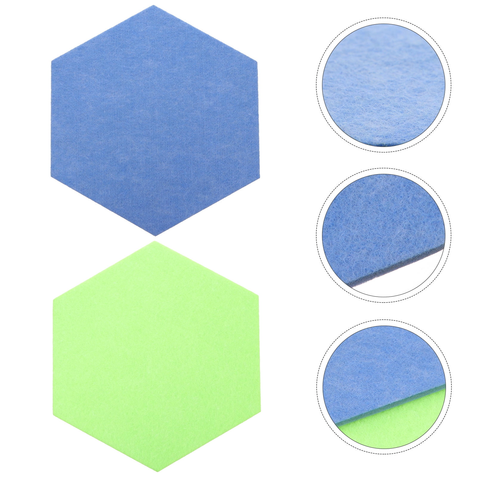 HEATSHAKING 2Pcs Assorted Color Felt Wall Board for Background Board ...
