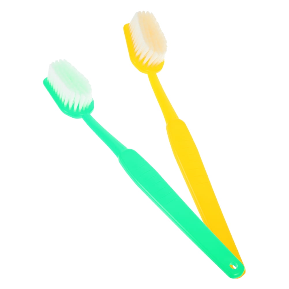 HEATSHAKING 2Pcs Giant Toothbrush Prop for Party Decorations 15.6X2X1 ...