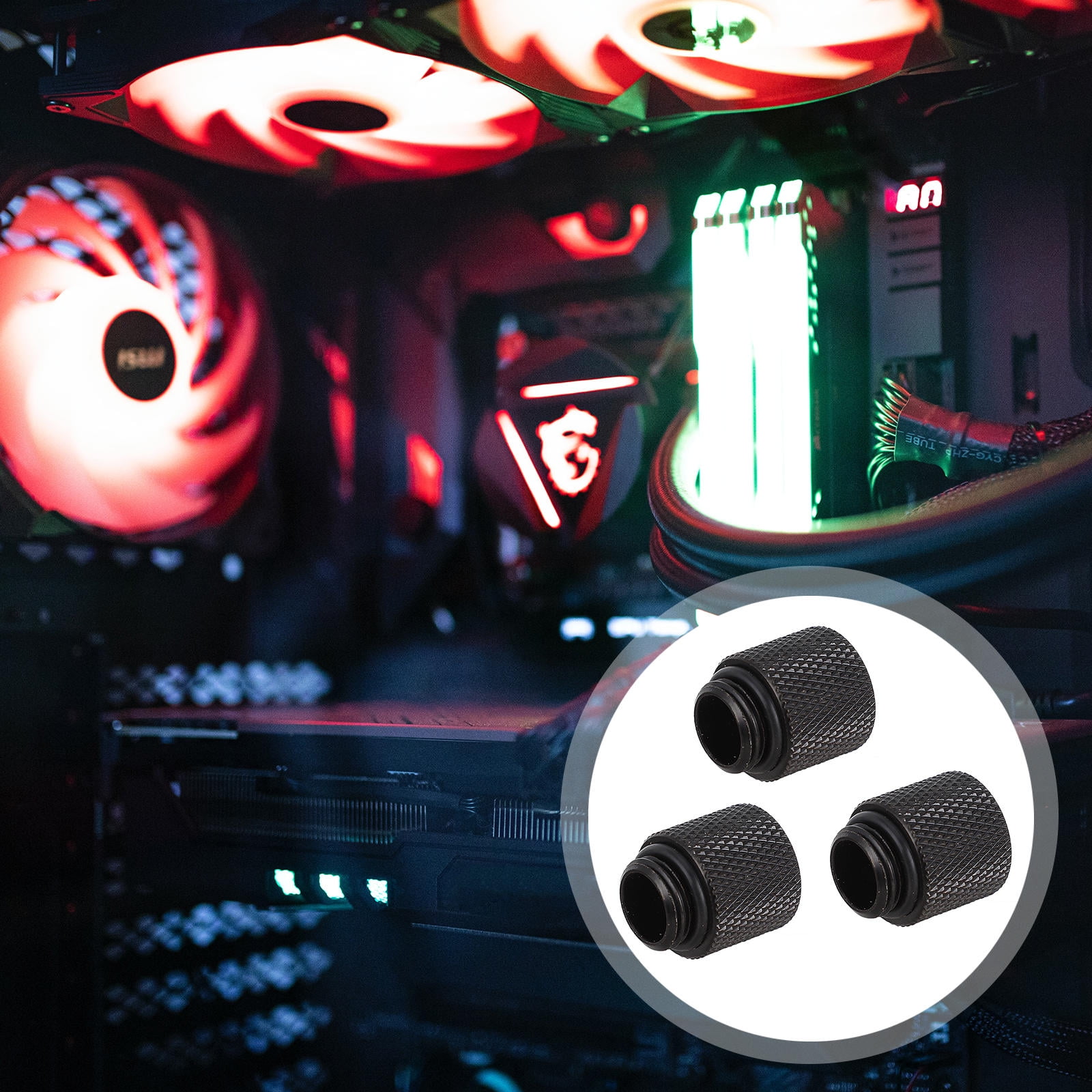 HEATSHAKING 3Pack Thermal Conductivity Fitting for Computer Water ...