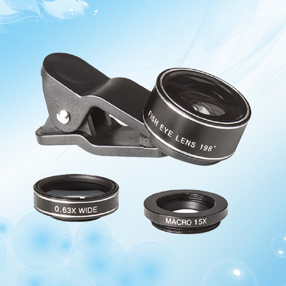 HEATSHAKING 3Pcs Phone Lens Attachment with for Photography - Walmart.com