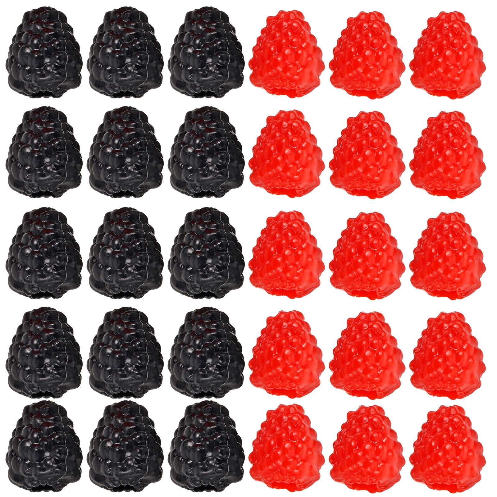 HEATSHAKING 40Pcs Artificial Colored Fruit Model High Simulation ...