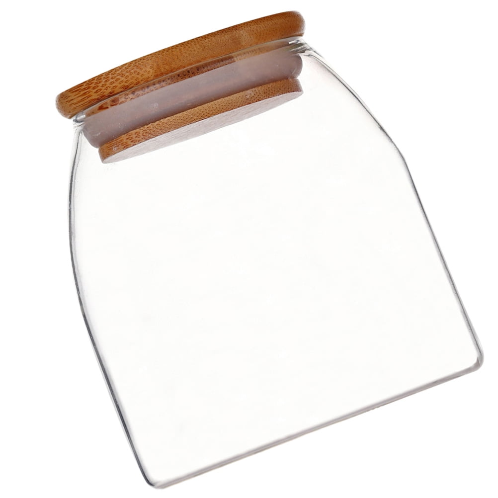 HEATSHAKING 4Set Airtight Glass Jar Airtight Leak Proof Keeping Glass ...