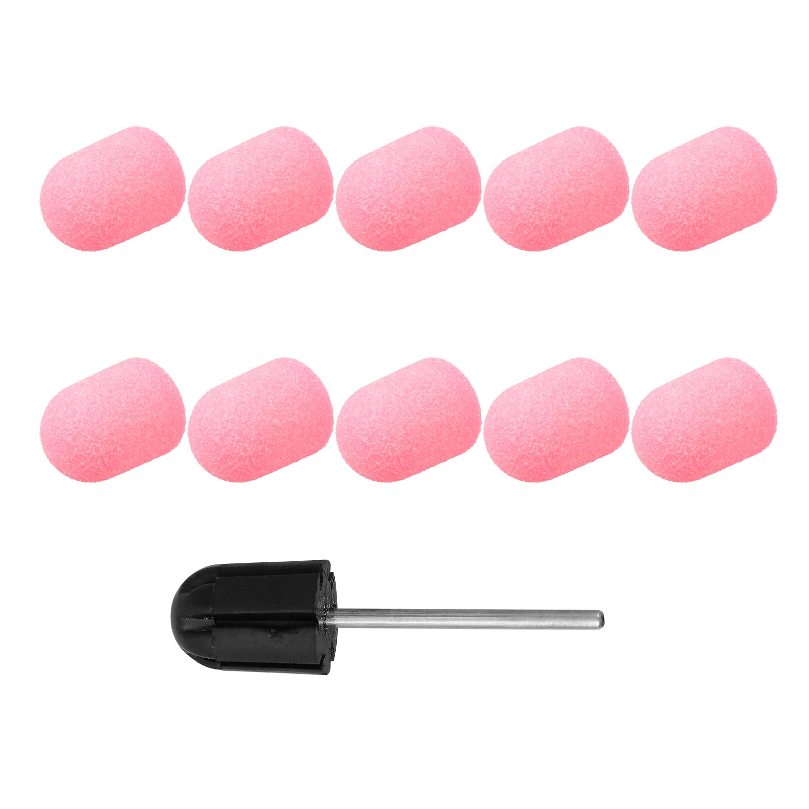 HEATSHAKING 4Set Nail Drill Bit Cap Heat Resistance for Women 2x1.5in ...