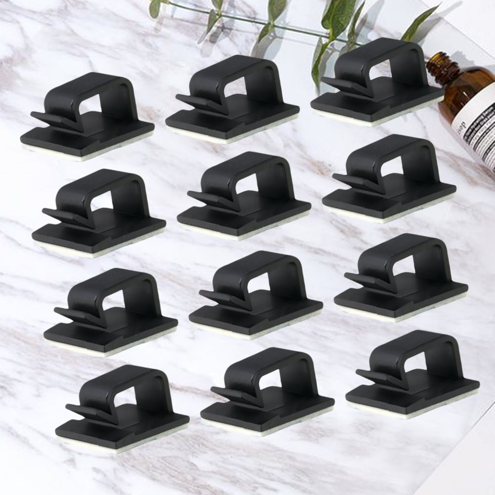 HEATSHAKING 50Pack Wire Clips for Car Office Home Cable Management ...