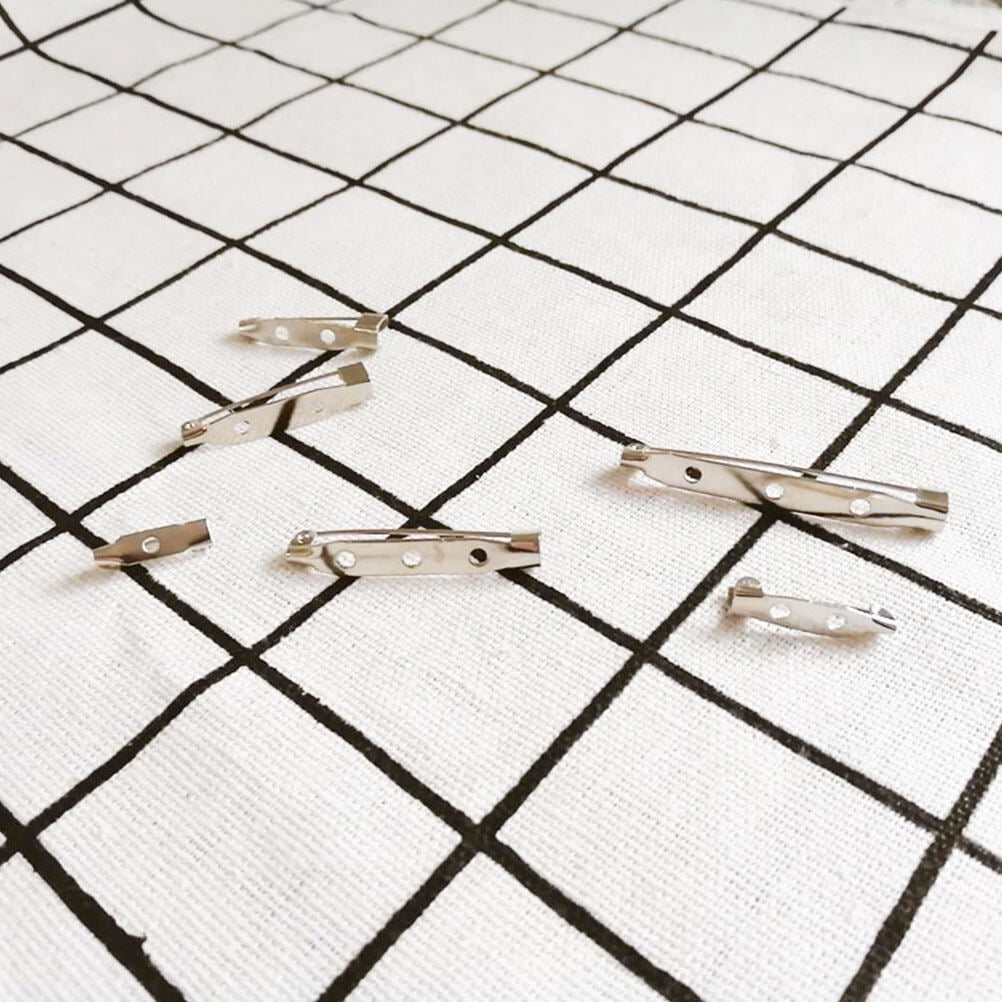 HEATSHAKING 50Pcs Badge Making Materials Brooch for Jewelry Crafting ...