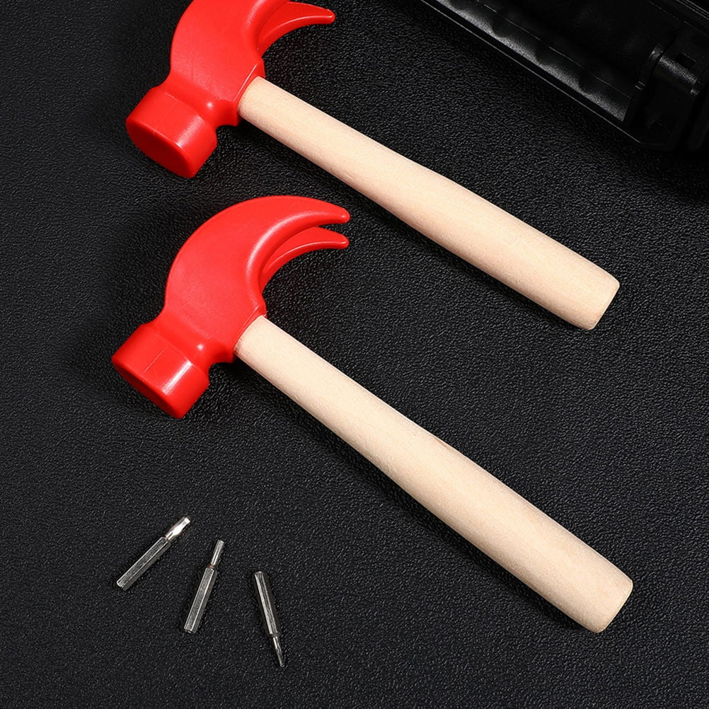 HEATSHAKING 5Pcs Mini Hammers for Kids Simulation Claw Hammer Red ...