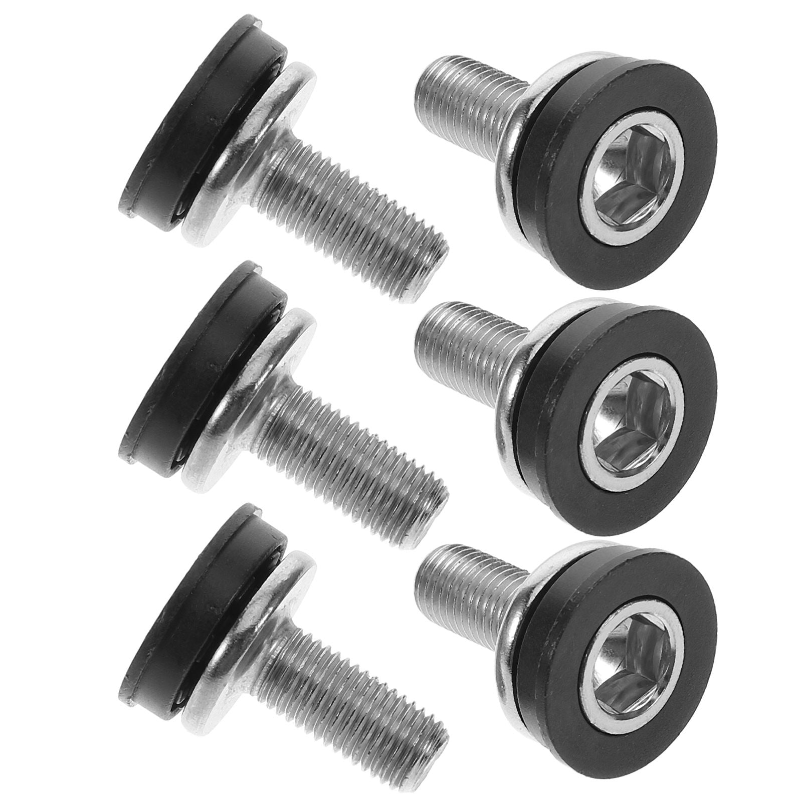 HEATSHAKING 6Pcs Hexagon Steel Crank Arm Fixing Bolts for Road Bike ...