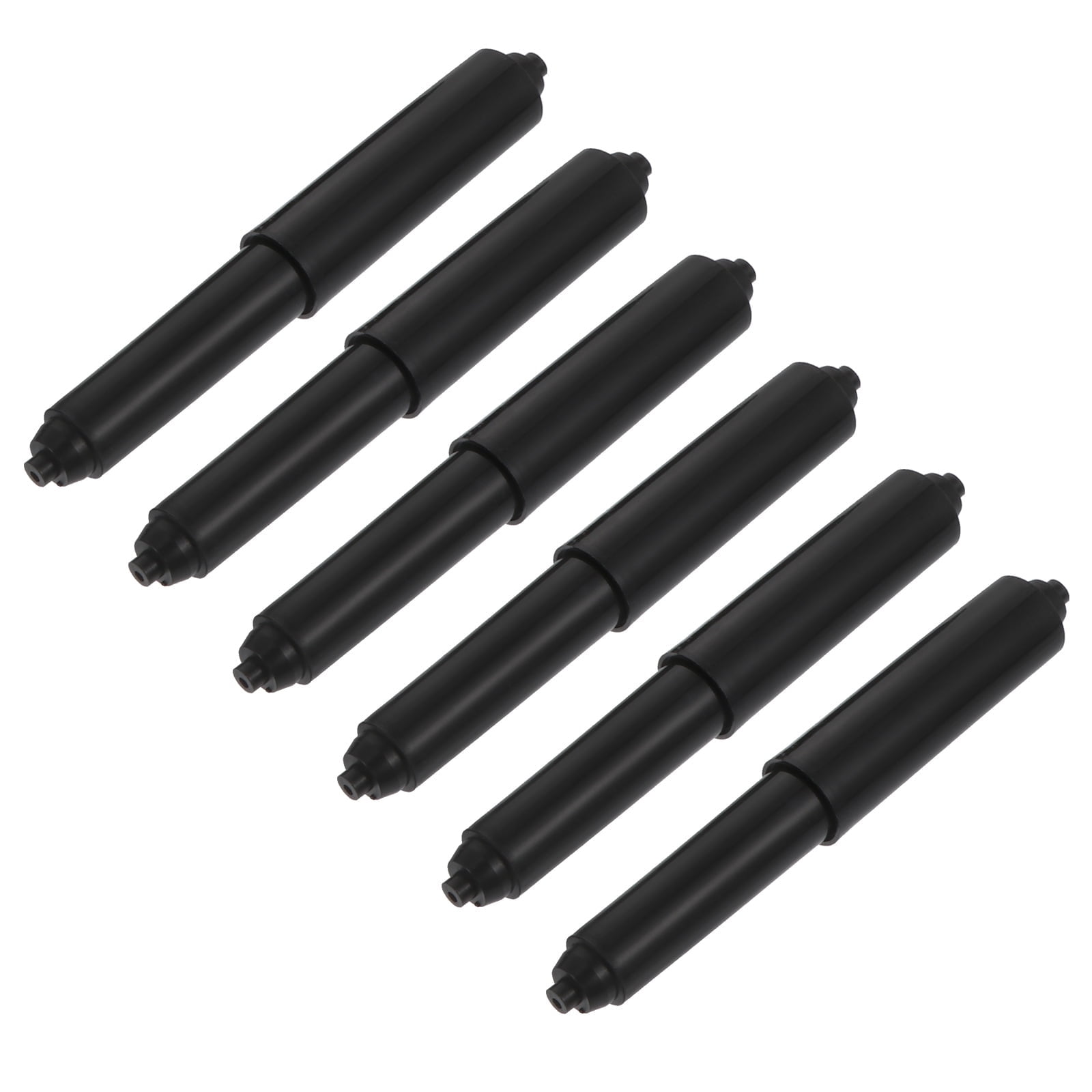 HEATSHAKING 6Pcs Plastic Paper Holder Roller Black Retractable for ...
