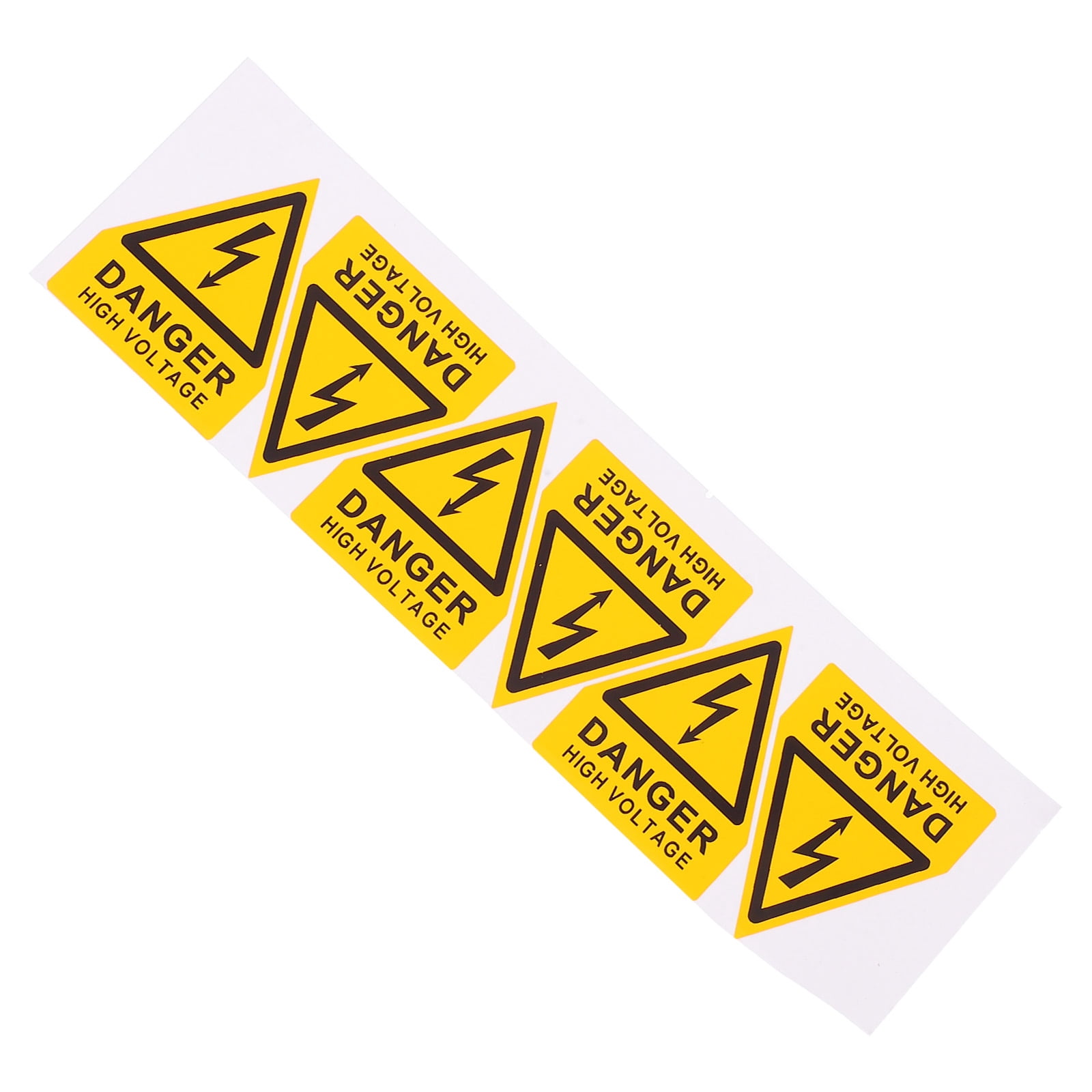HEATSHAKING 6Pcs Safety Warning Label for Machinery Voltage Warning ...