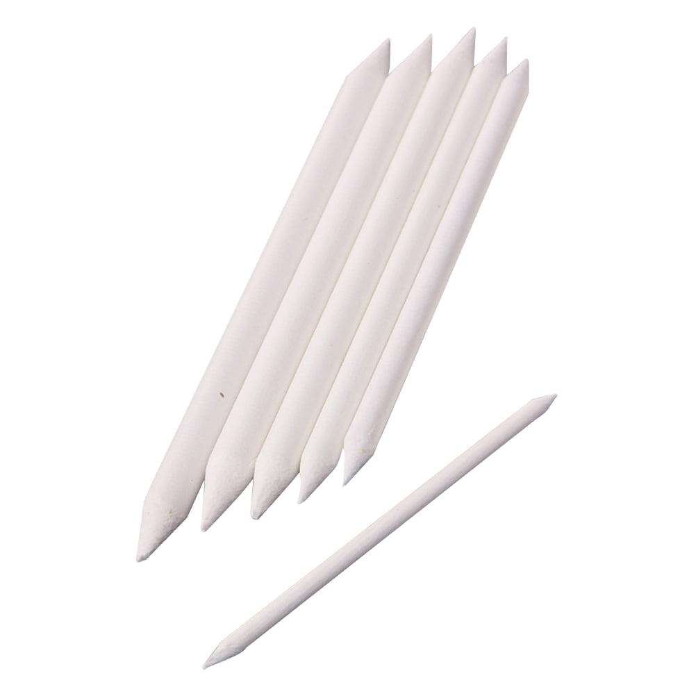 HEATSHAKING 6Pcs Sketch Eraser Blending Stump for Art Students White ...