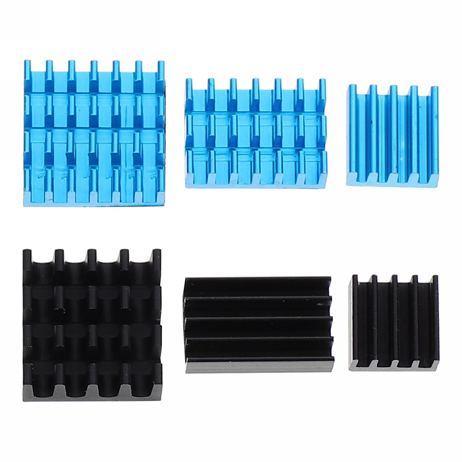 HEATSHAKING 6Pcs Square Heat Sinks for High-power Semiconductor Devices ...