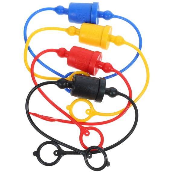 HEATSHAKING 8Pcs Hydraulic Connector Caps Mini Size for Industrial ...