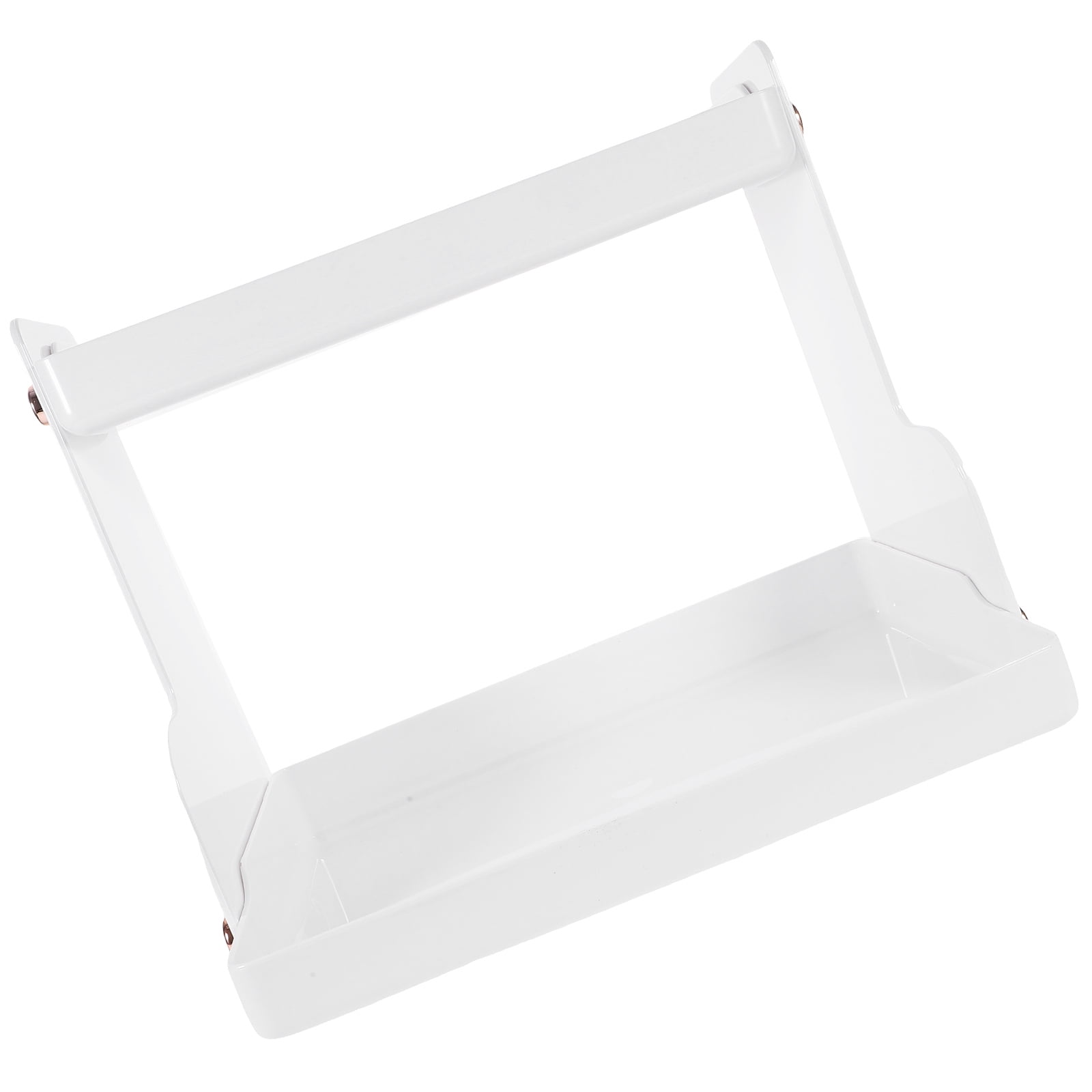 HEATSHAKING Bathroom Storage Rack 1Pack White Multi-layered Design ...