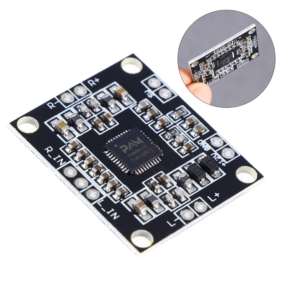 HEATSHAKING Digital Amplifier Board 1Set for Audio Amplification with ...