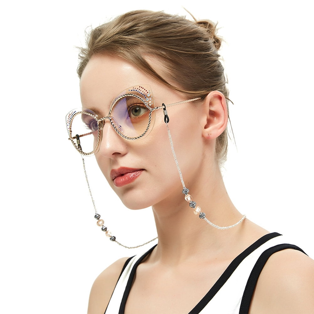 HEATSHAKING Eyeglass Chains 2Set Straps For Glasses Vintage Style ...